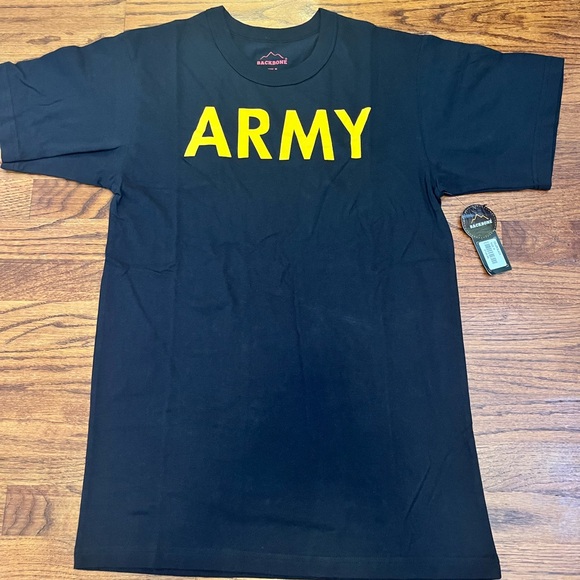 Shirts | Nwt Backbone Tshirt Army Logo Medium | Poshmark